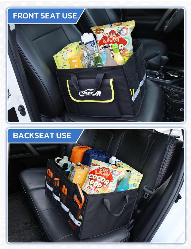 Oasser Car Boot Organiser Storage, Collapsible Waterproof Durable Multi ...