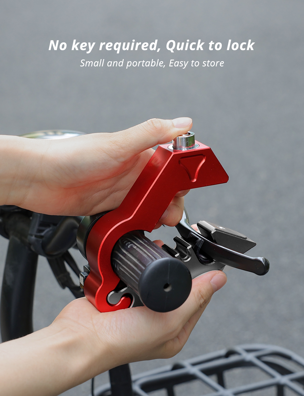 Oasser Motorcycle Lock, Handlebar Lock & Helmet Lock Combo, Anti Theft ...