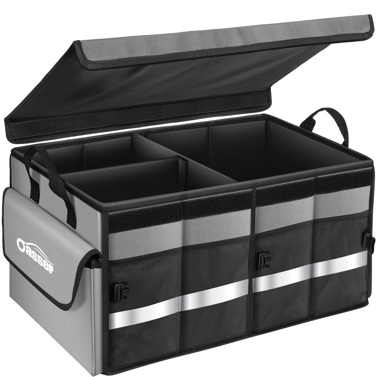 Oasser Trunk Organizer for SUV, Car Trunk Storage Organizer Collapsible ...